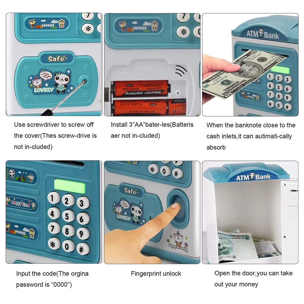 Savings Machine Bank (Alkansya) – Homenurture PH